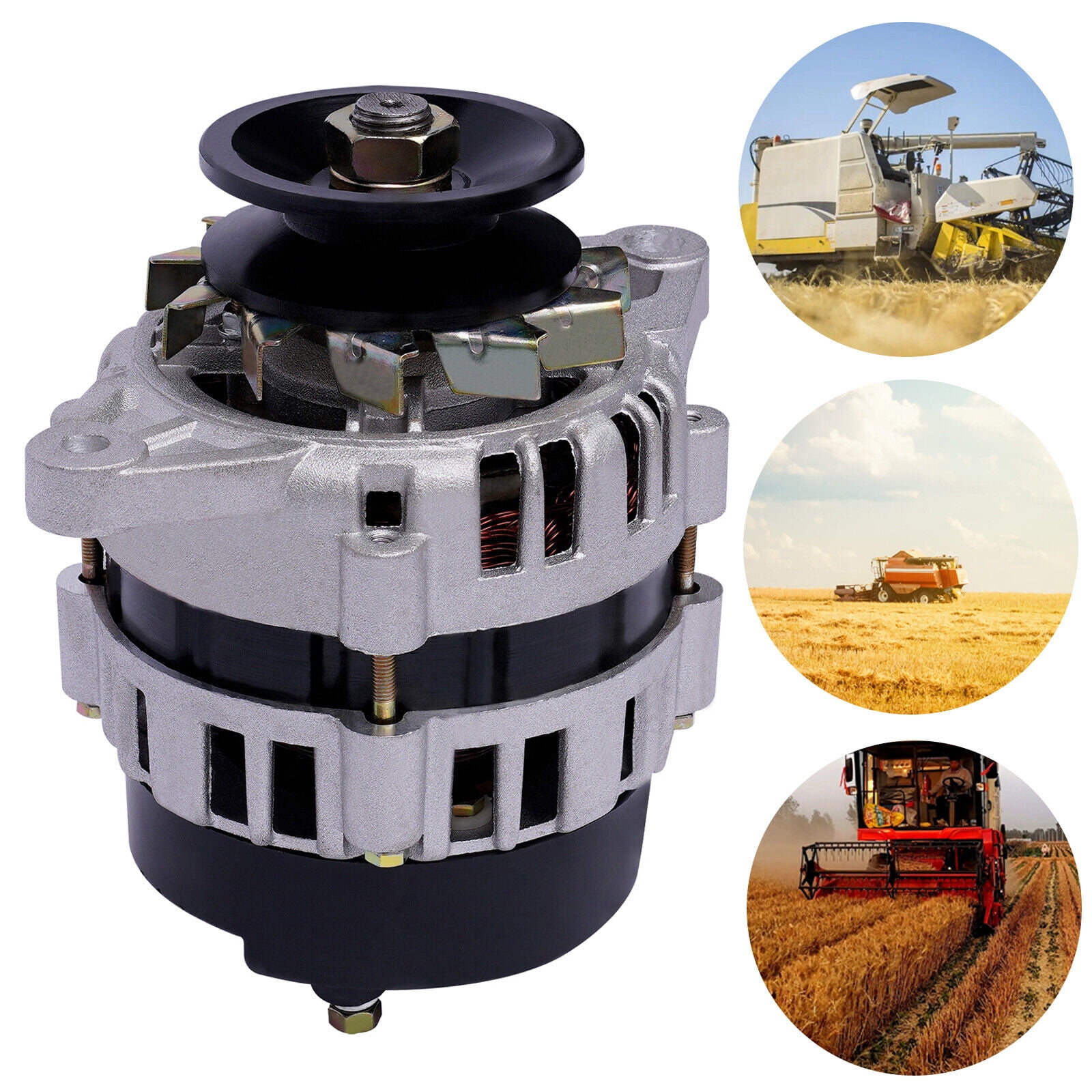 2000W Brushless Permanent Magnet Generator PMA AC/DC Generator Low Rpm ...