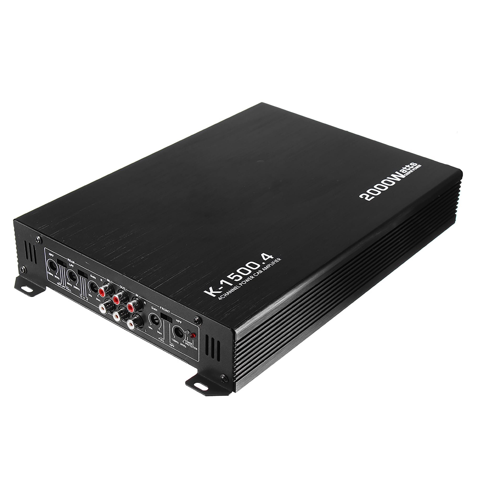 2000W Car Amplifier 4 Channel Powerful Car Audio Subwoofer Aluminum ...