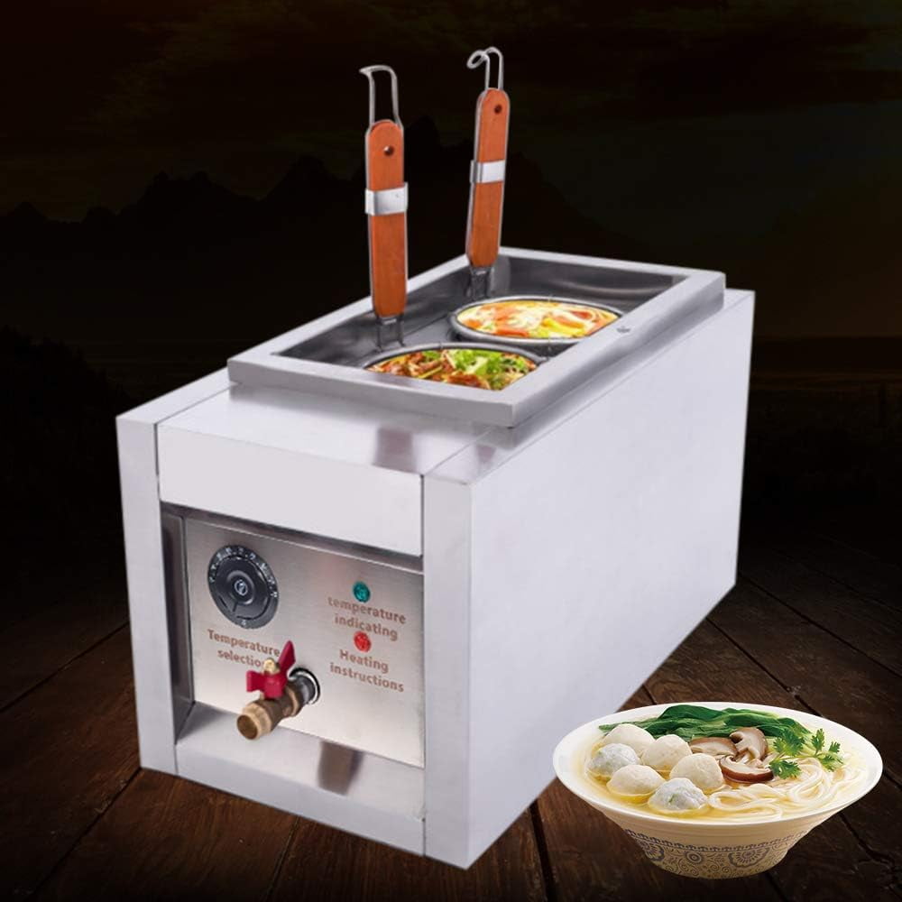 2000W Commercial Pasta Cooker Stainless Steel Electric Noodle Cooker ...