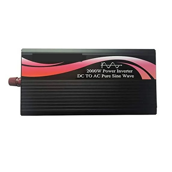 2000W DC To AC Sine Wave Power Inverter Converter LED Display Off Grid ...