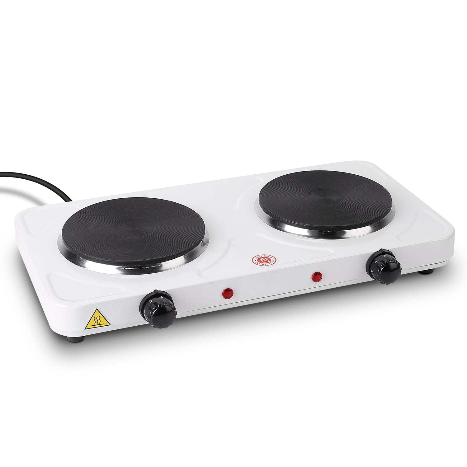 ShopDirectDeals 2000W Double Electric Burner Portable Hot Plate with ...