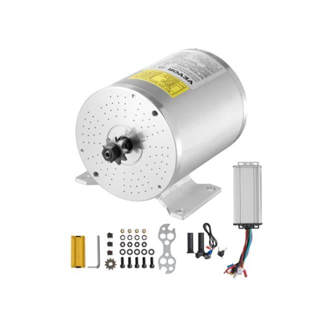 2000W Electric Brushless DC Motor Kit 48V 4300rpm Motor with Speed Controller - Walmart.com
