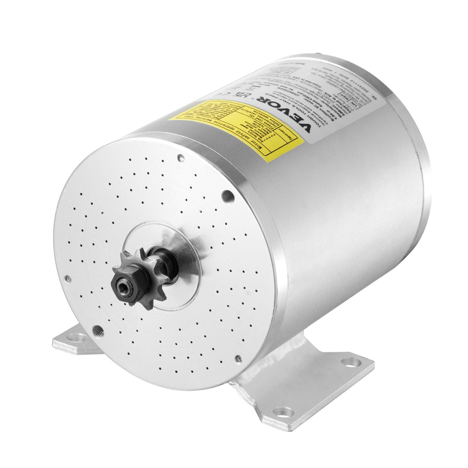 2000W Electric Brushless DC Motor Kit 48V 4300rpm with Speed Controller ...
