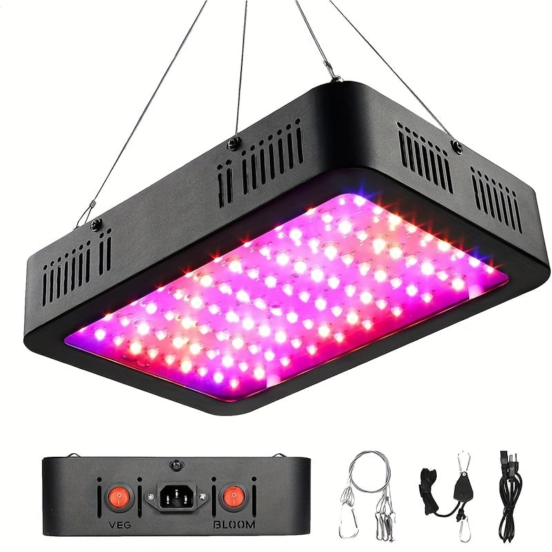 2000W LED Grow Light, Full Spectrum Growing Lamps For Indoor Hydroponic ...