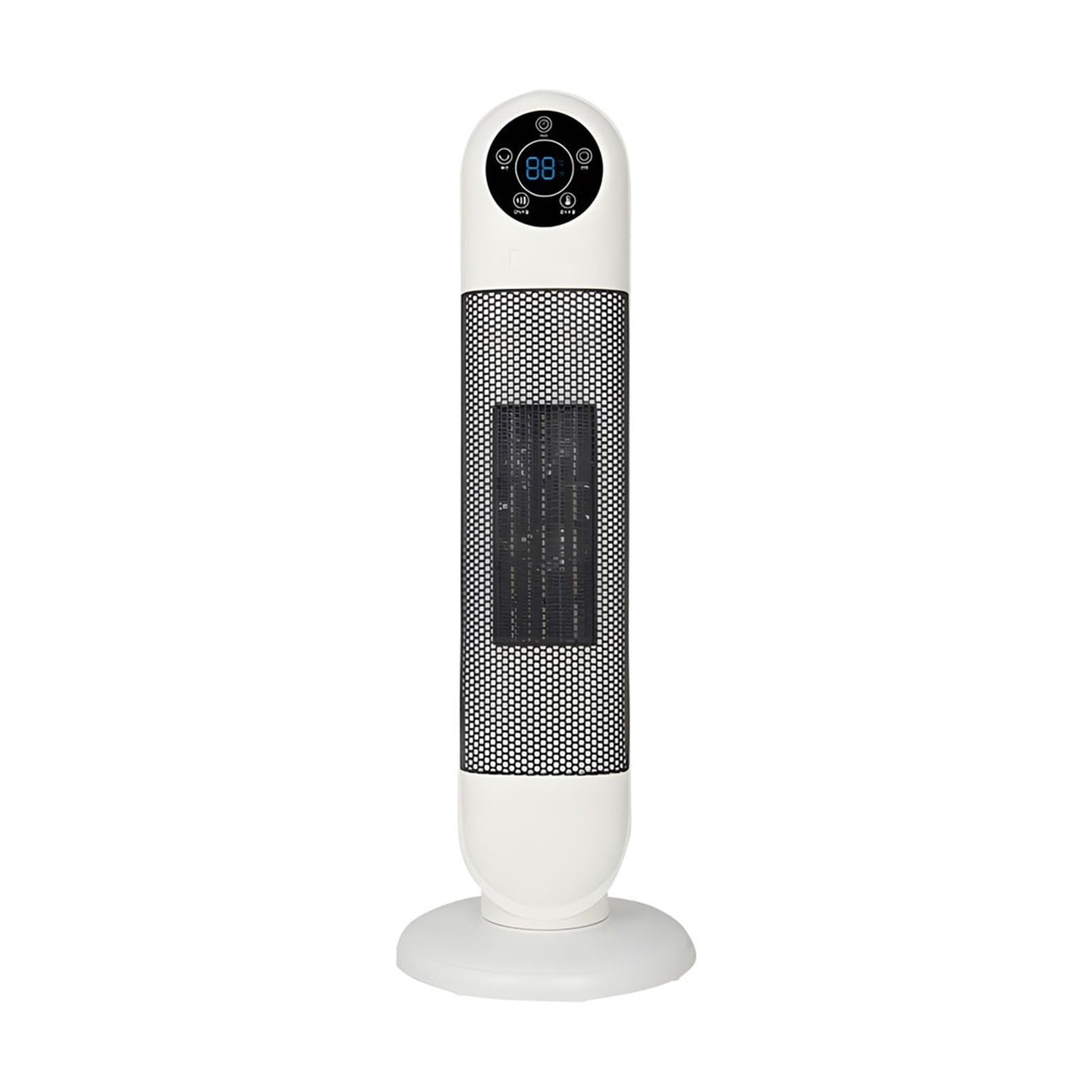 2000W PTC Ceramic Heater Portable Electric Fan with Free-Standing ...