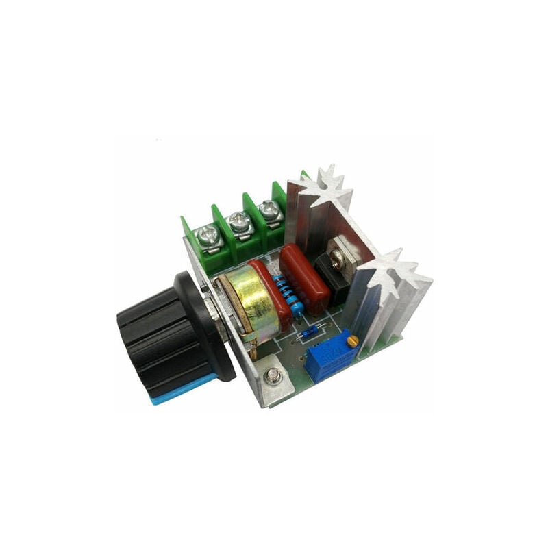2000W PWM AC Motor Speed Control Module Dimmer Governor50-220V ...