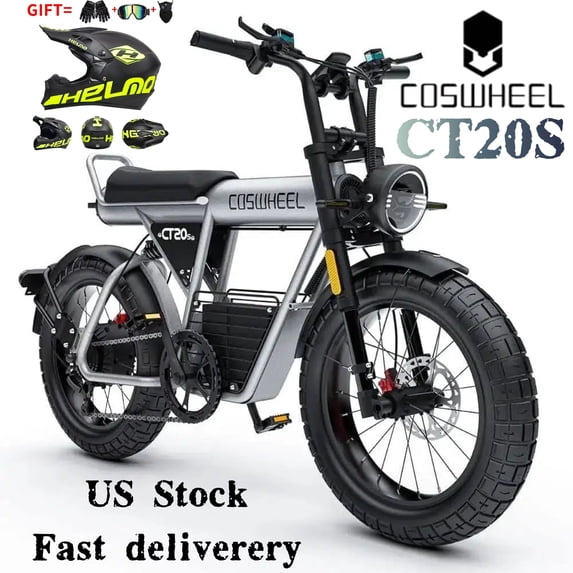 60V 27.5AH Removable Battery,2000W (Peak) Motor ‎COSWHEEL CT20s ...