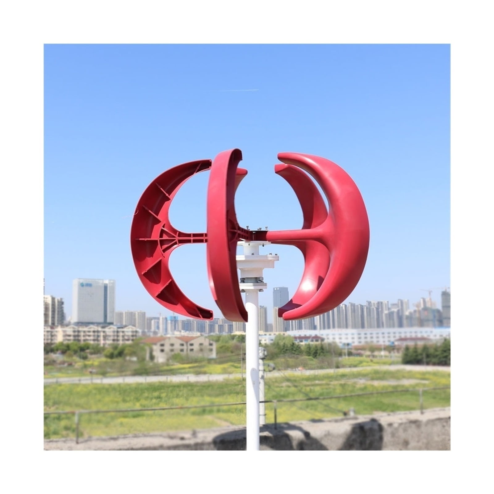 2000W Vertical Wind Turbine 12v 24V 48V Vertical Axis Wind Generator ...