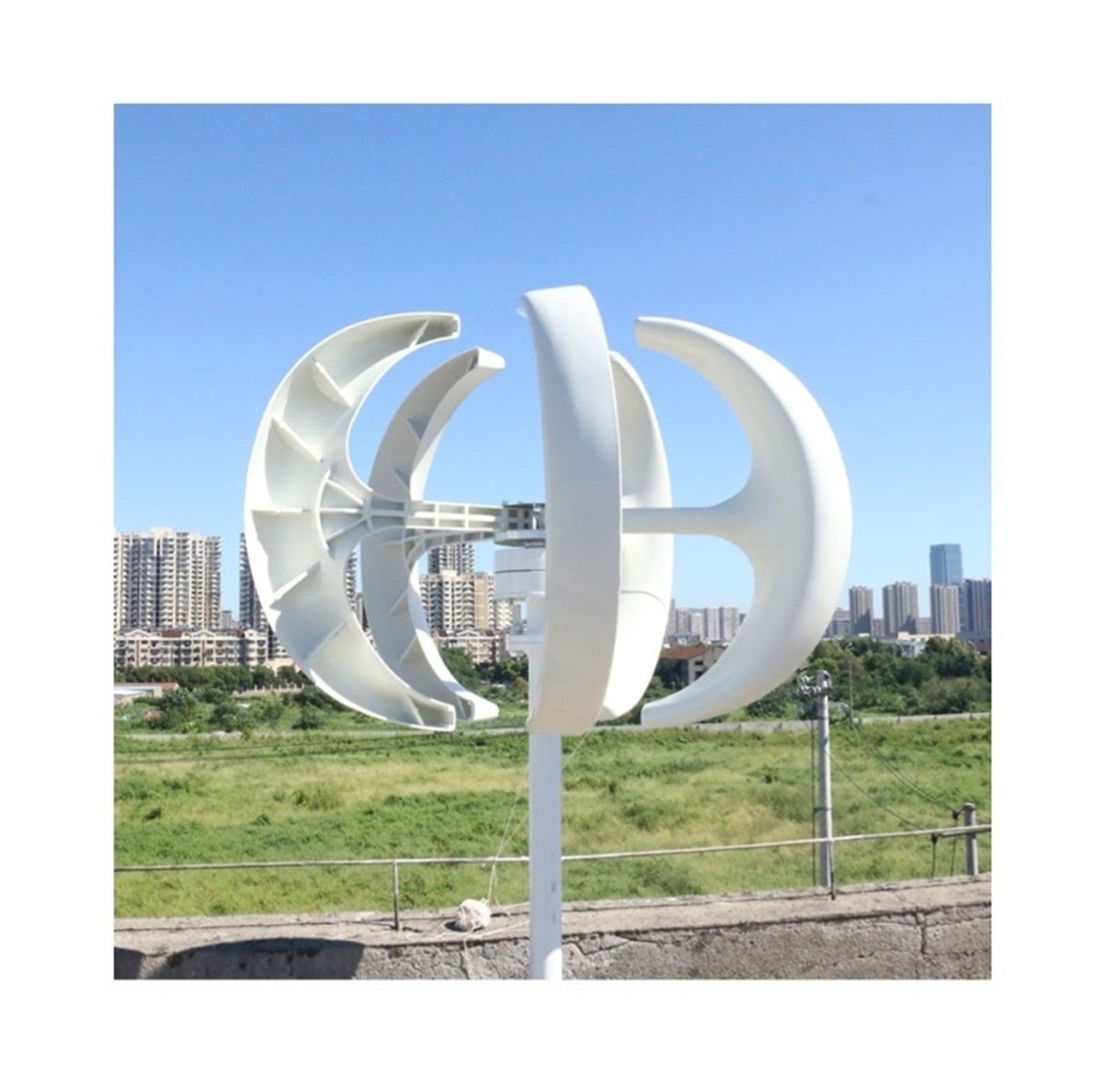 2000W Vertical Wind Turbine 12v 24V 48V Vertical Axis Wind Generator ...