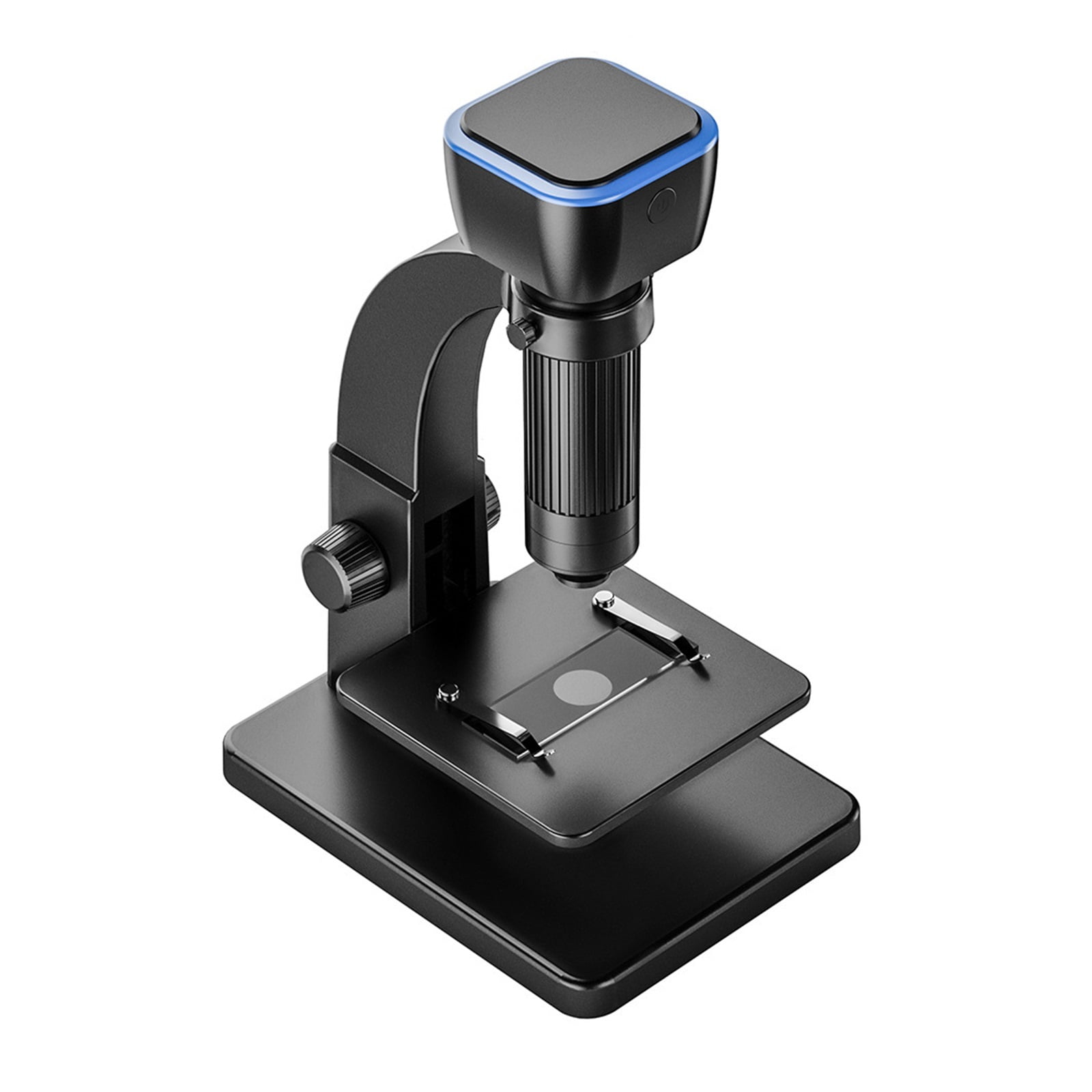 2000X Digital Microscope 5.0M Pixel Dual Lens Digital Screen Supporting ...