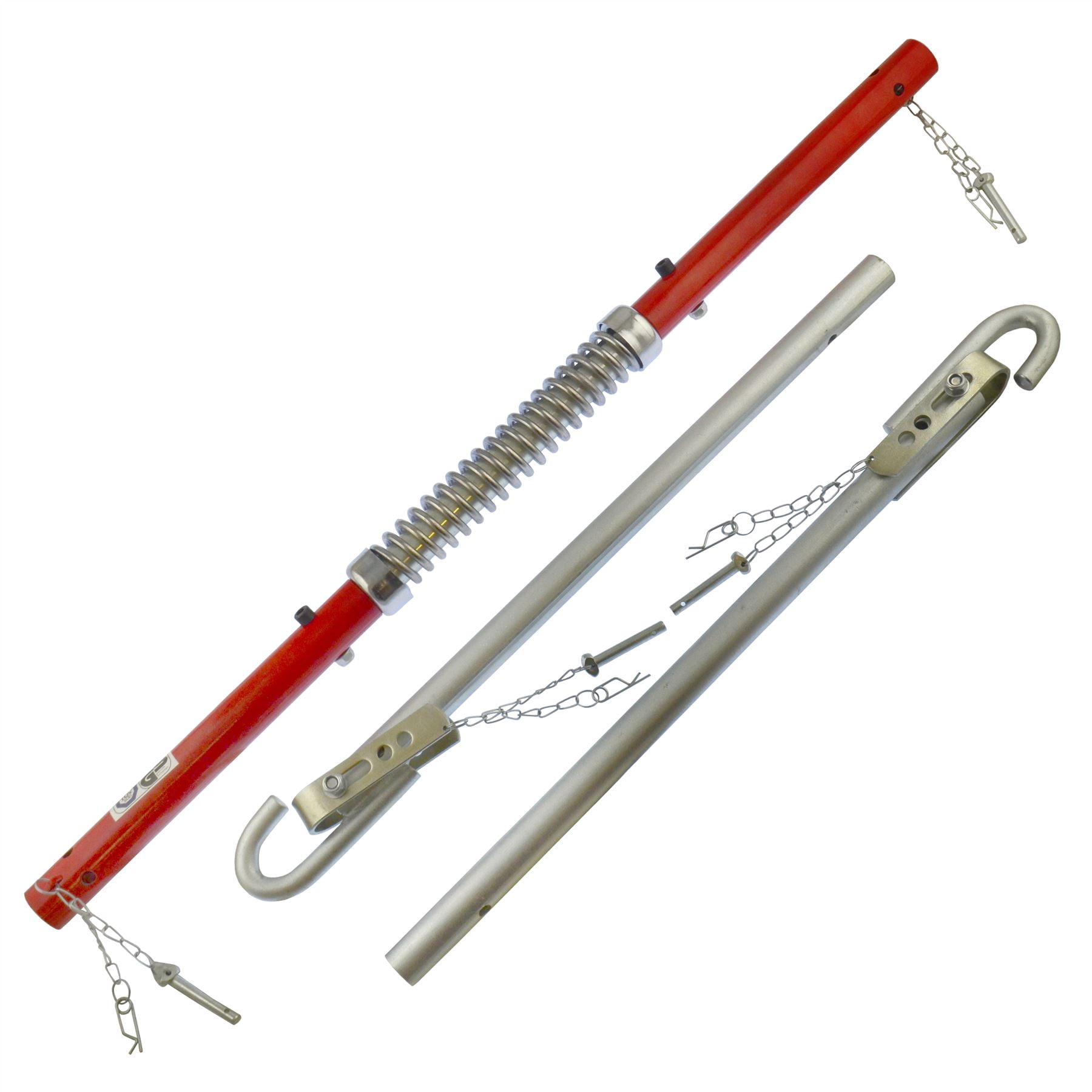 2000kg (2 Ton) Recovery Tow Ball Towing Bar Spring Damper Pole ...