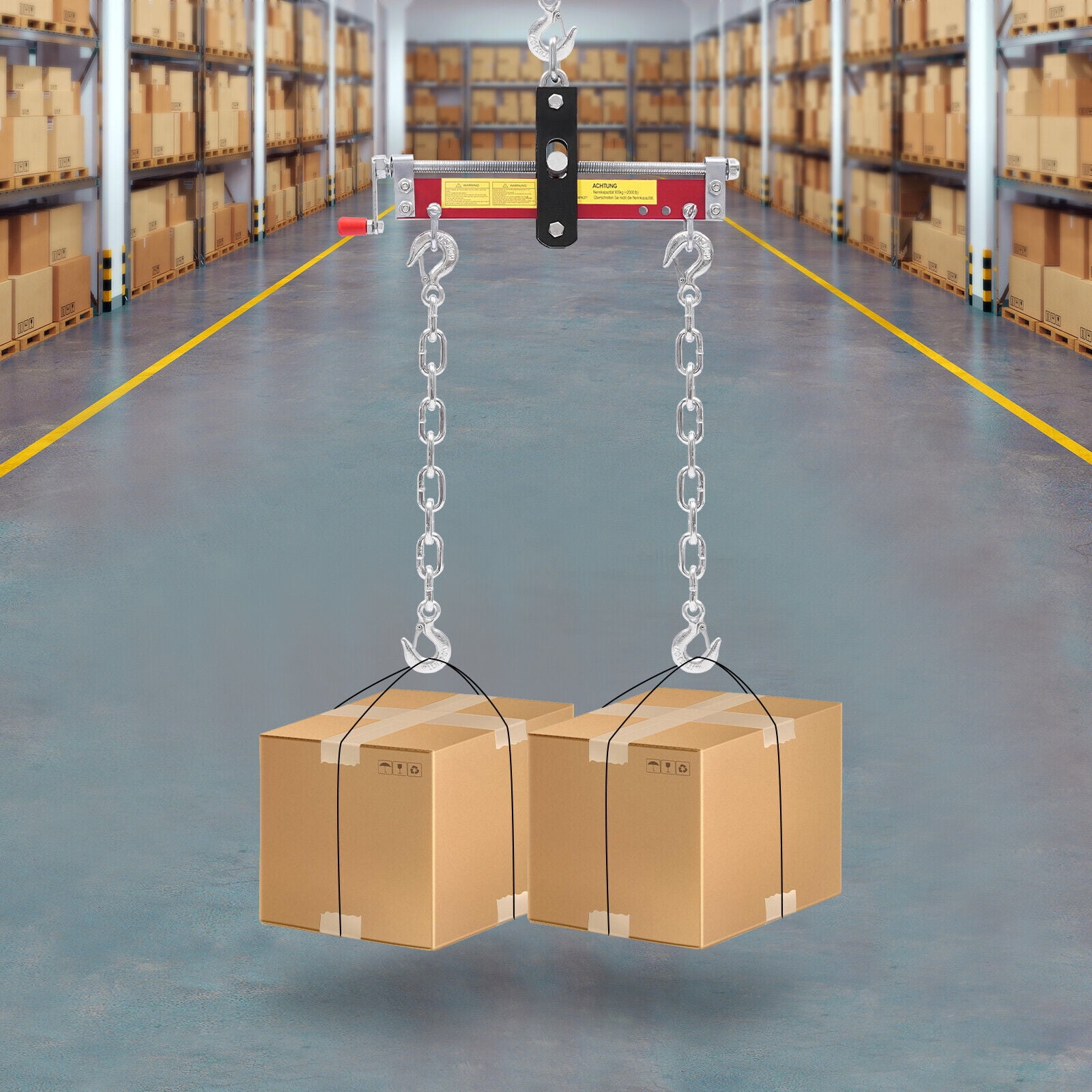 2000lbs Engine Load Leveler Engine Hoist Crane Accessory w/ Adjustable ...