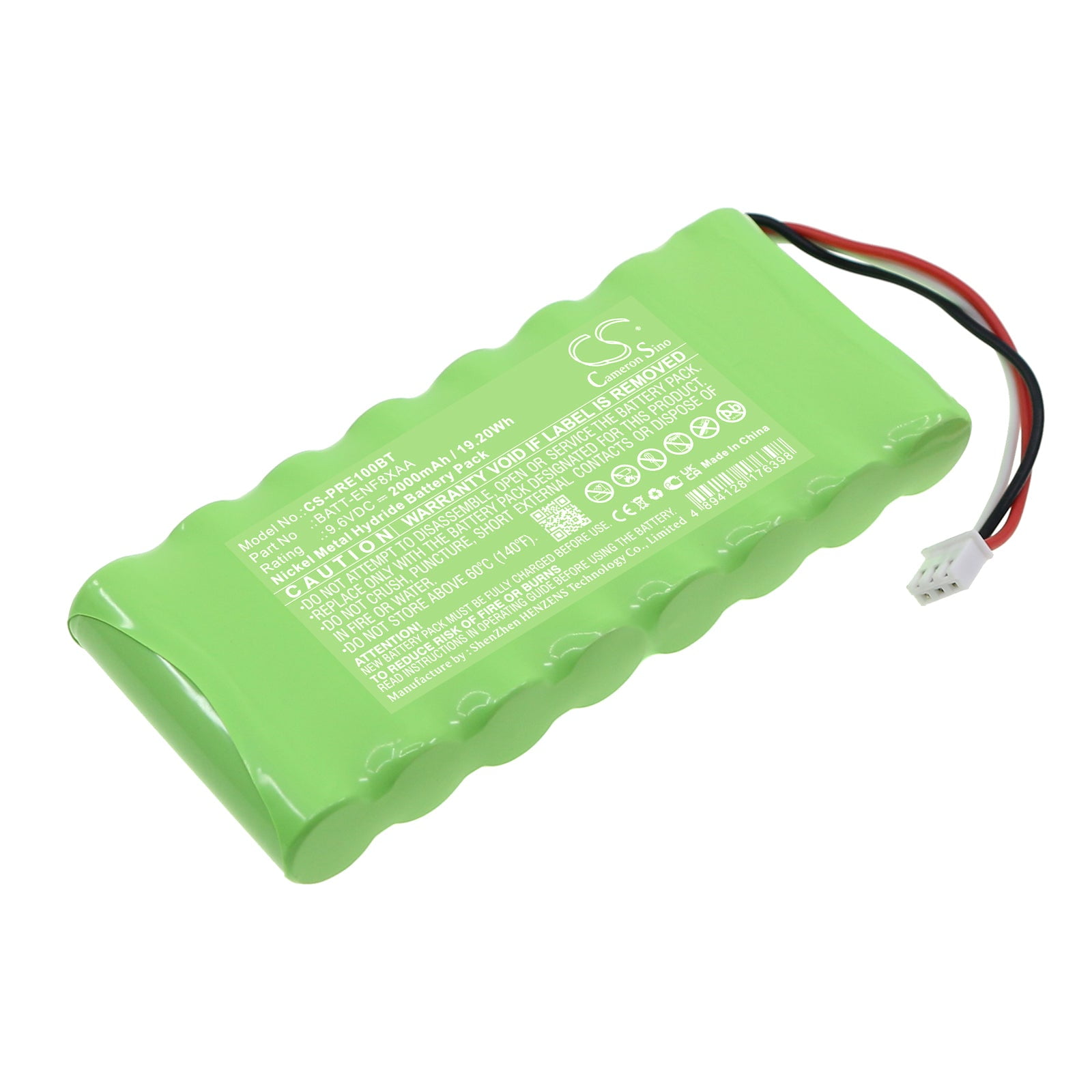 2000mAh BATT-ENF8XAA Battery for Pyronix Enforcer V10, ENF32UK-WE ...