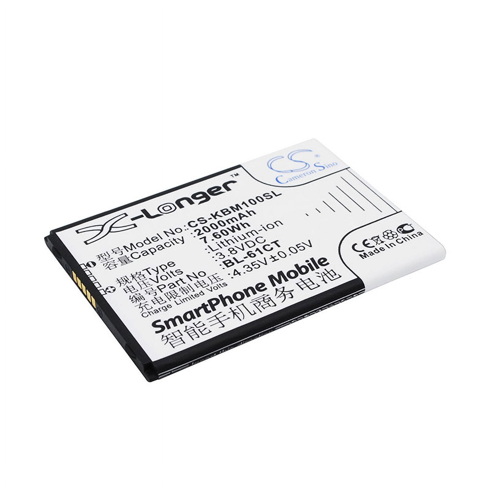 2000mAh BL-61CT Battery for M100 S100 S3 - Walmart.com