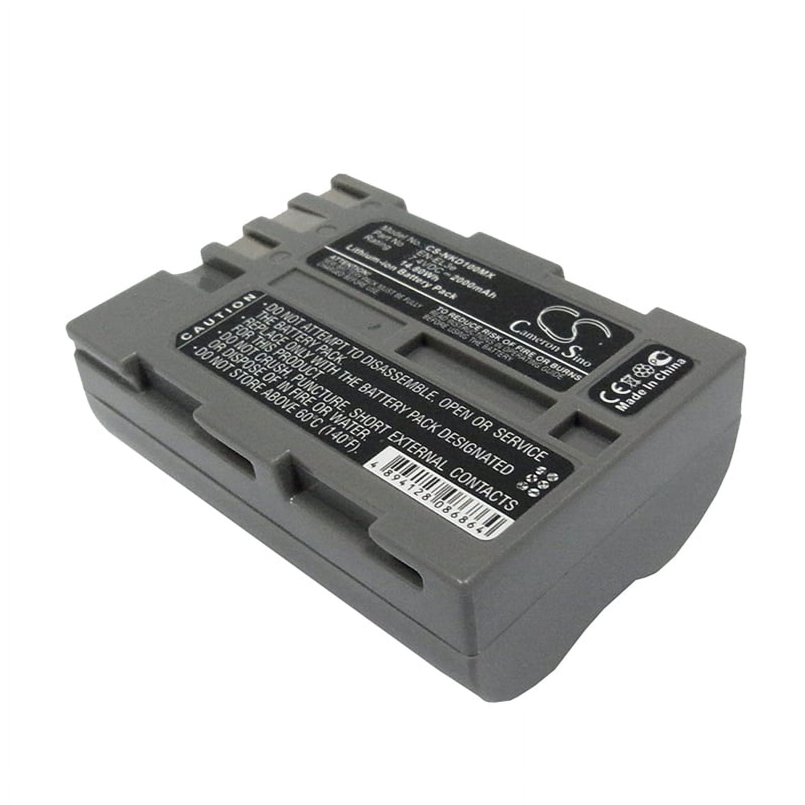 2000mAh EN-EL3e Battery for NIKON D900 D70 D80 D700 D100 SLR D100 D300S ...