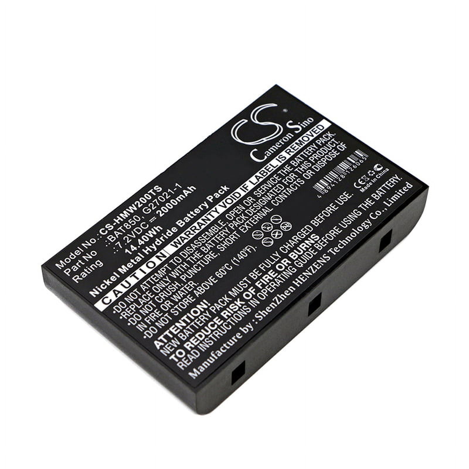 2000mAh HME BAT850 G27021-1 105G073 Battery for Pro 850 Intercom ...