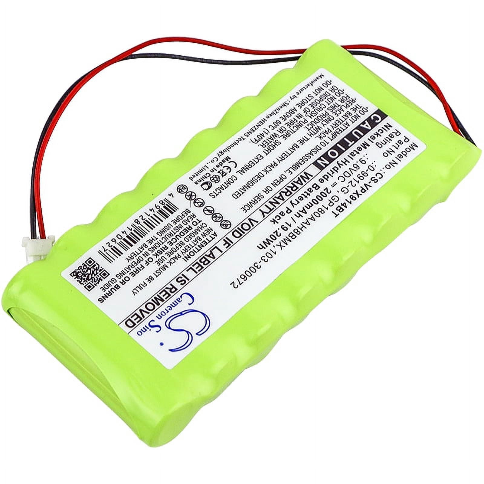 2000mAh Visonic 103-300672 GP220AAH8BMX GP180AAH8BMX 100729 0-9912-G ...