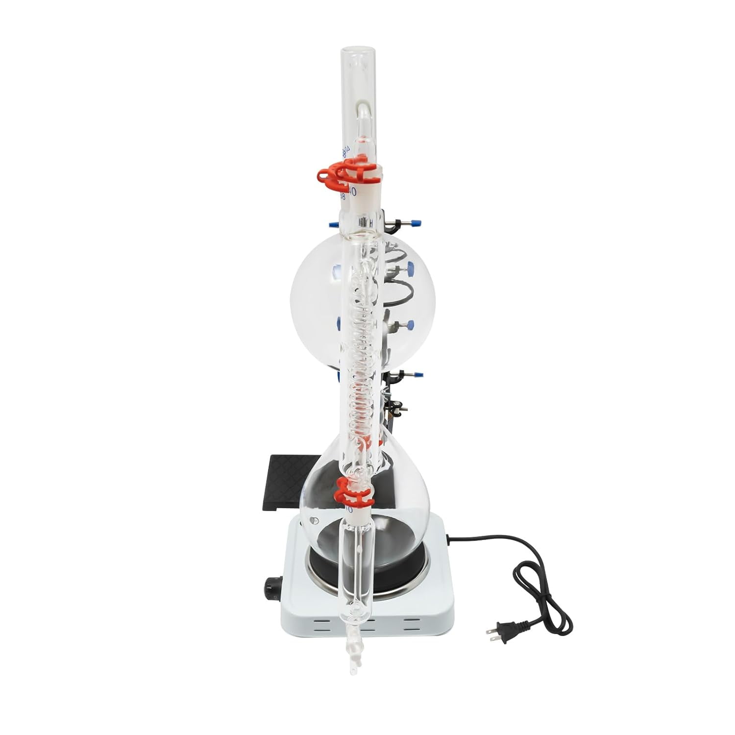 2000ml Essential Oil Distiller Apparatus Kit, Lab Glassware ...