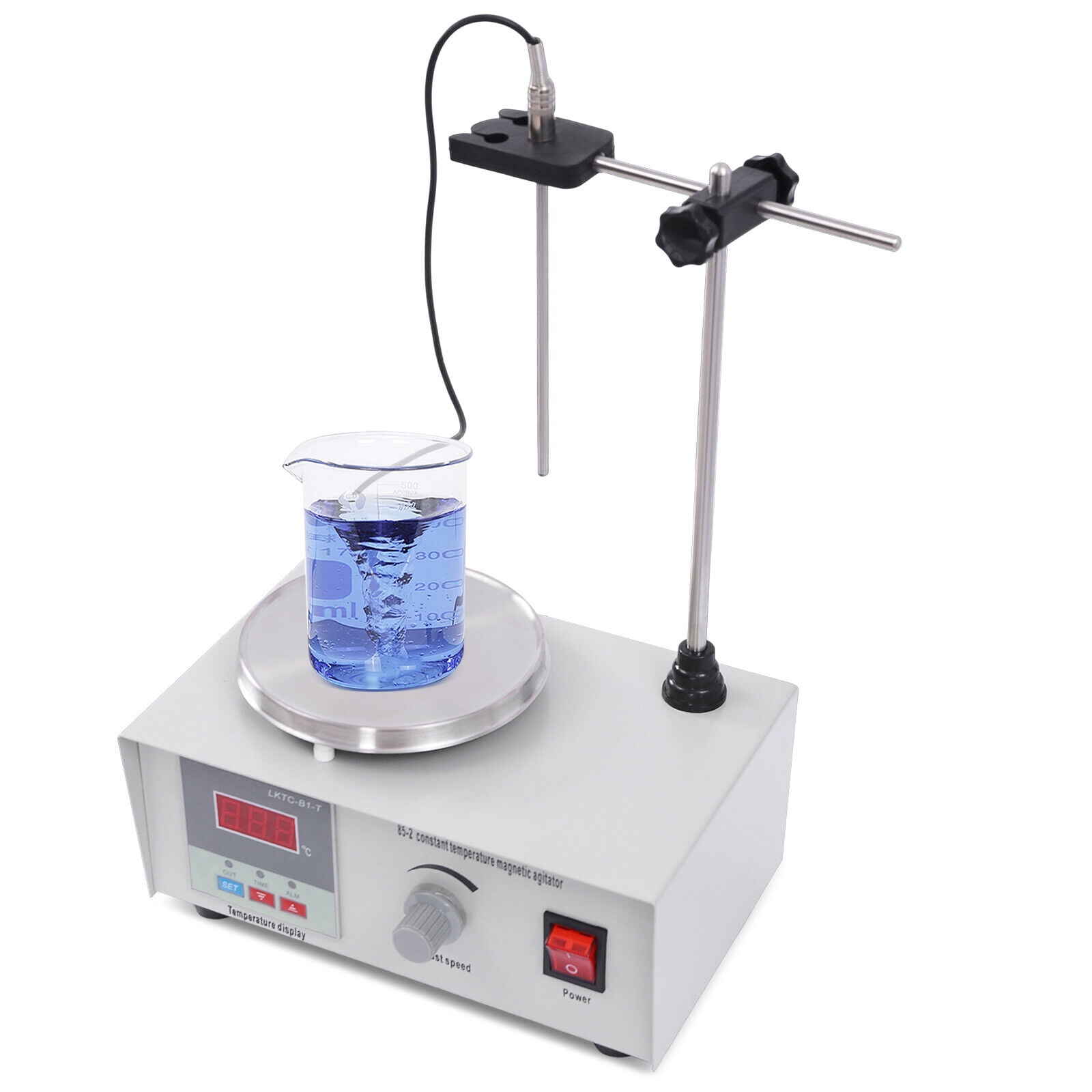 2000ml Magnetic Stirrer Digital Hotplate Hotplate Mixer Stir Bar Heater ...