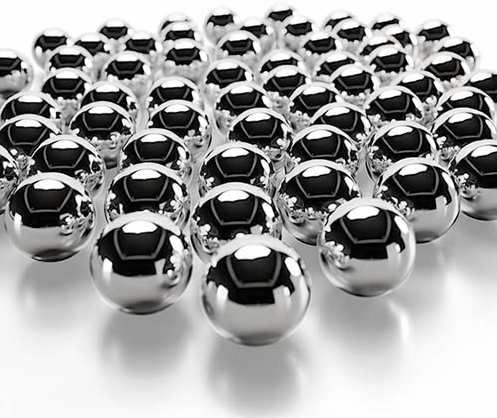 2000pcs 1/4inch 6.35mm Precision Steel Bearing Balls Steel Slingshot ...