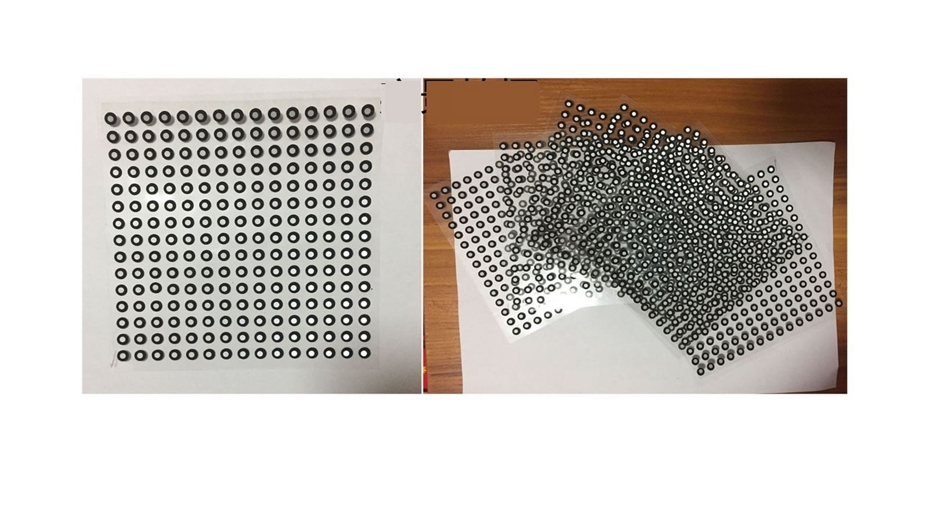 2000pcs 3d Scanner Reflective Marking Points Impact Point Target Point ...