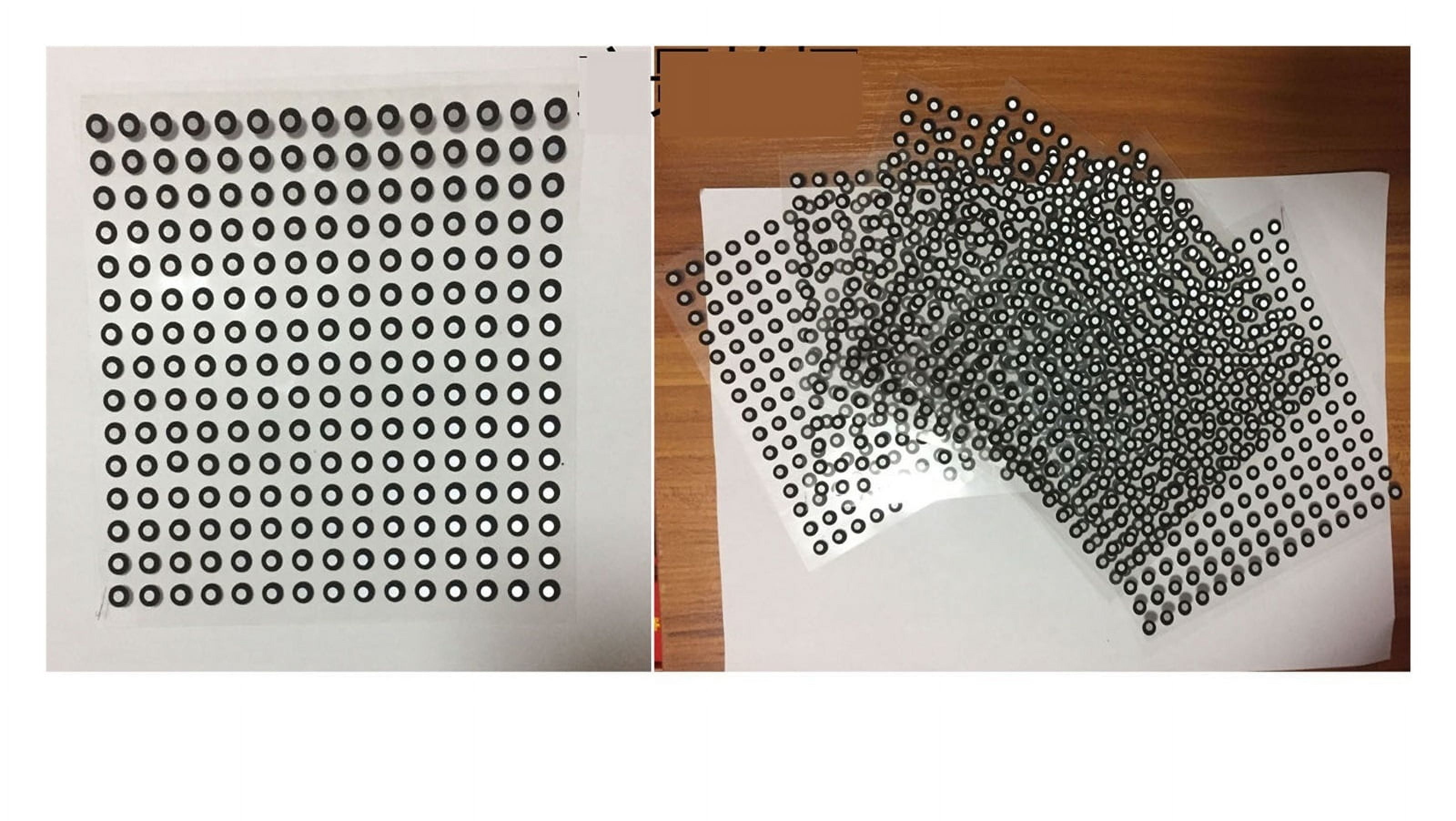 2000pcs 3d Scanner Reflective Marking Points Impact Point Target Point ...