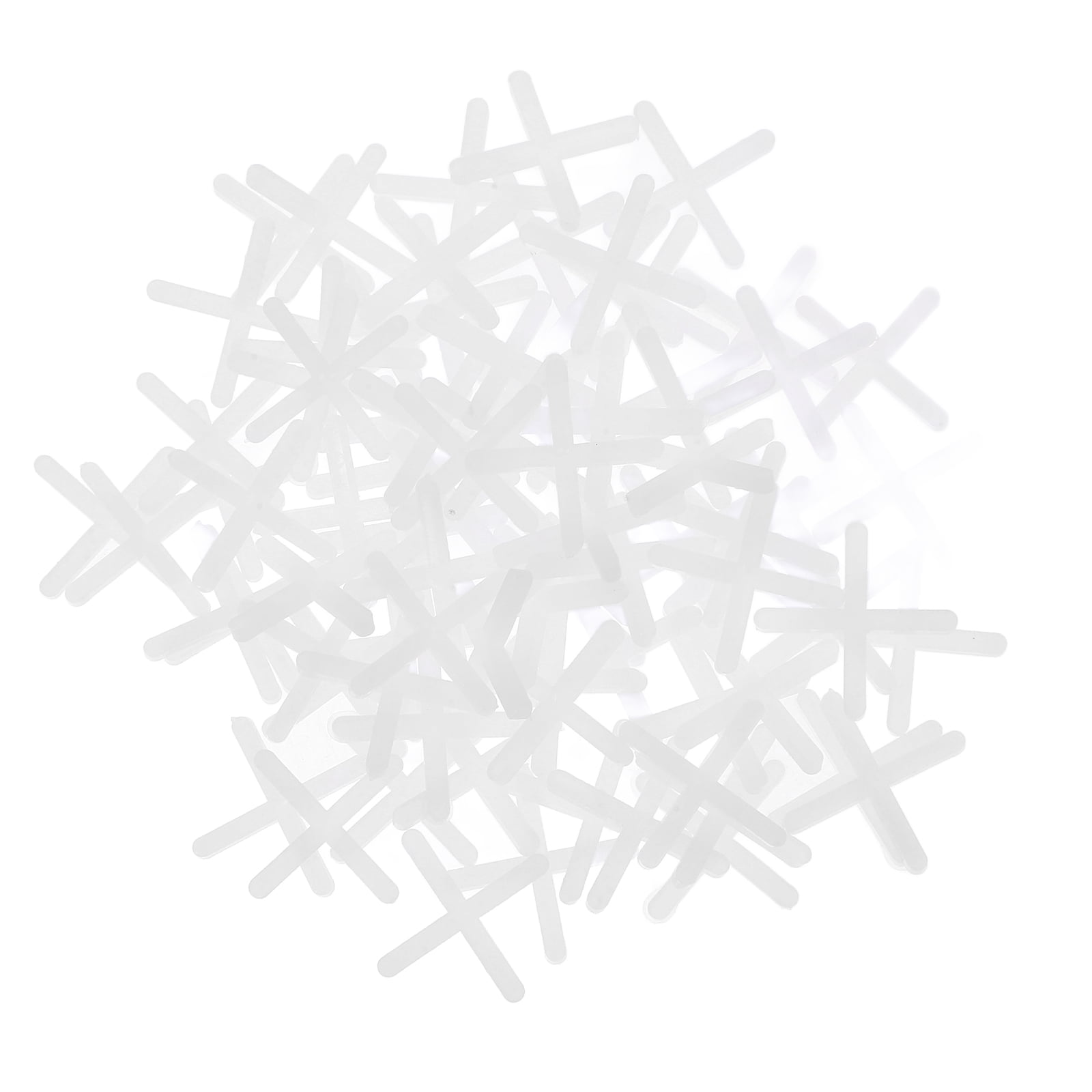 OUNONA Tile Leveling System Cross Spacers White Pe for Floors 2000Pcs ...