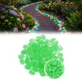 2000pcs Glow in the Dark Garden Stones,Colorful DIY Decorative Pebbles ...