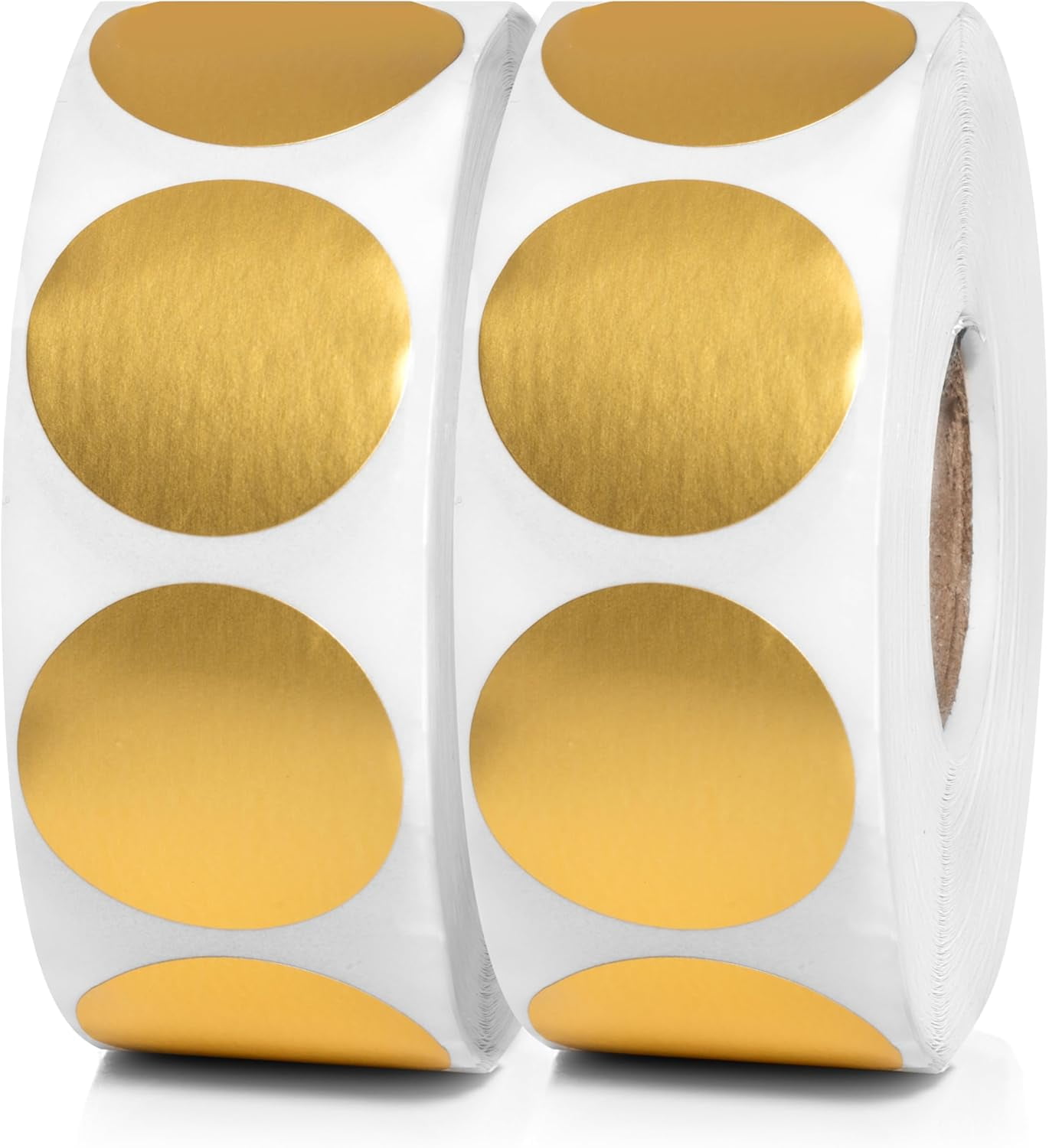 2000pcs Gold Dot Sticker Label Roll 1 inch | Labels for Inventory ...