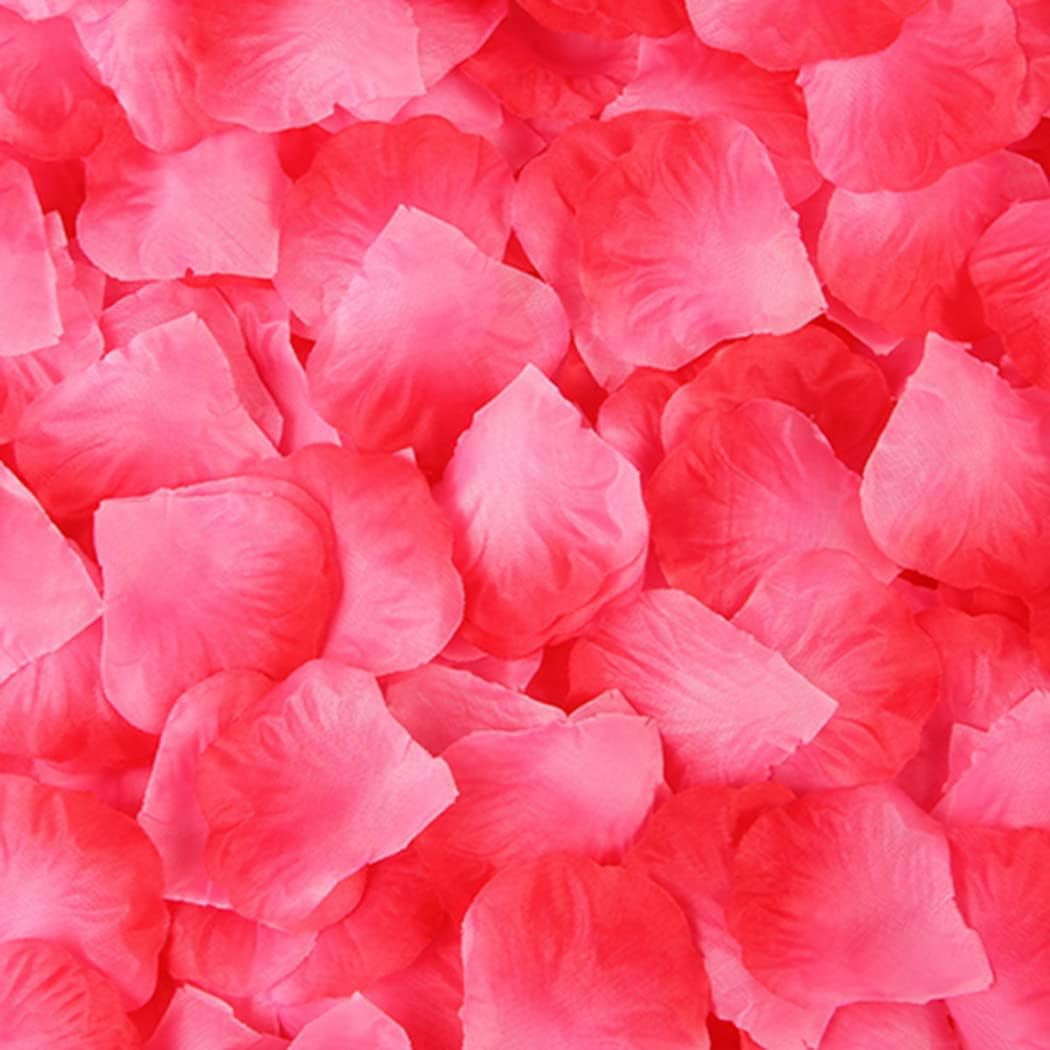 2000pcs Silk-Like Rose Petals, 2x2in Artificial Roses Flower Petals for ...