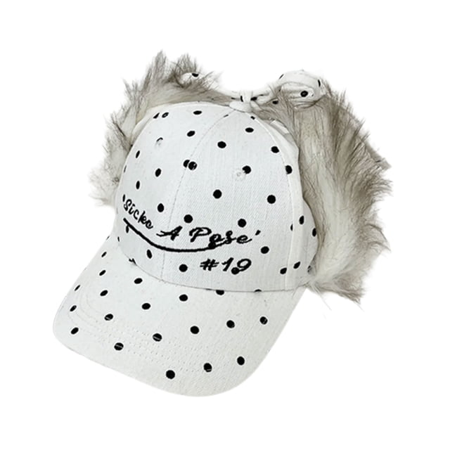 2000s Earflap Baseball Hat for Girls Embroidered Sports Hat For Outdoor ...