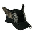 2000s Ripped Dog Ear Hat for Adults Dark Series Spring Autumn Baseball ...