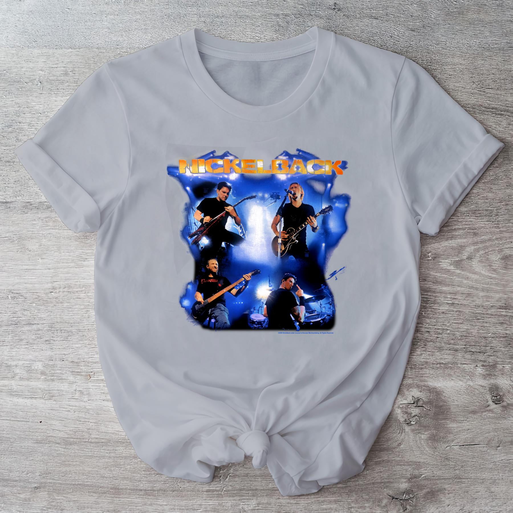 2000s Rock Photo Grid Tribute Tee, Throwback Tour Graphic Shirt, Alt Music Fanwear-TH42397 ...