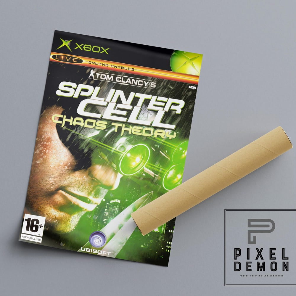 2000s Splinter Cell Gamer Poster Retro Classic Gaming poster - Walmart.com