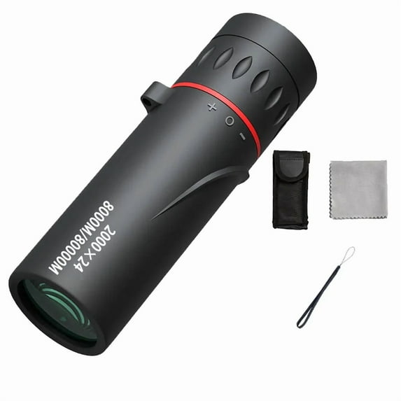 2000x24 Monocular Telescope Mini Portable HD Low Light Binocular ...