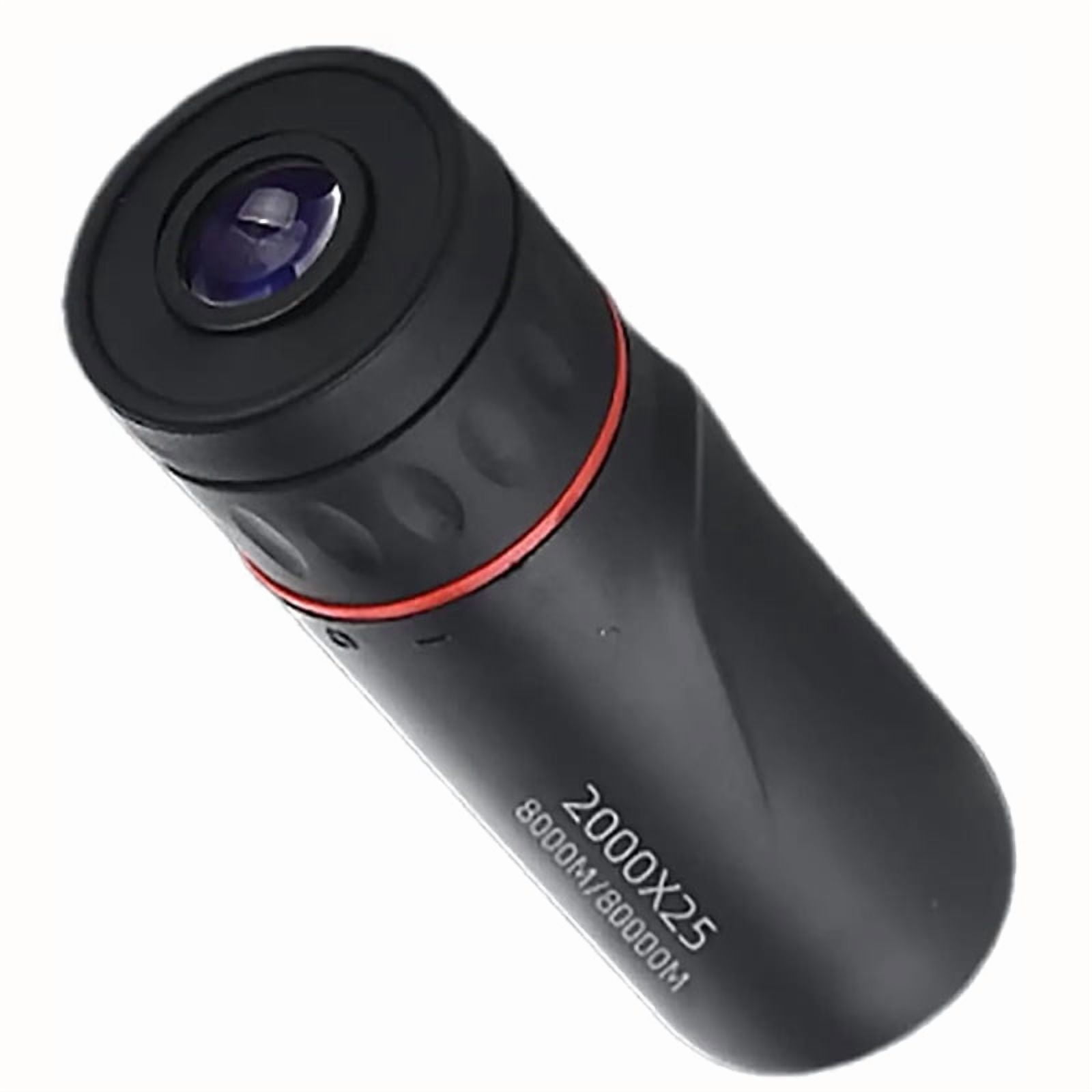 2000x25 HD Monocular Telescope Mini Portable Mobile Phone Telescope ...
