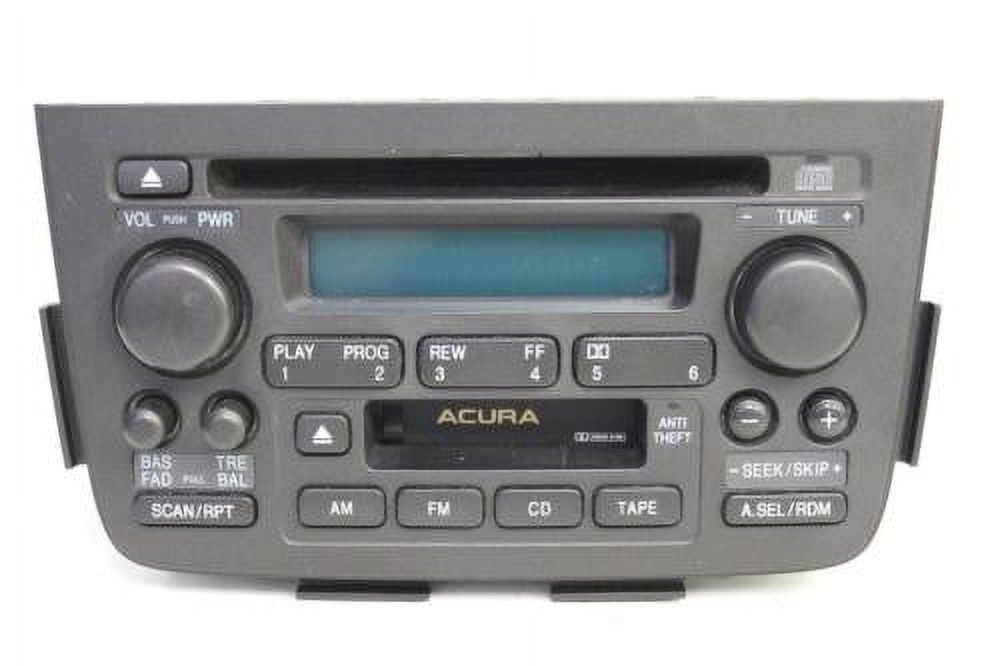 2001-2003 Acura Mdx Radio Stereo Am/ Fm Tape Cassette Cd Player ...