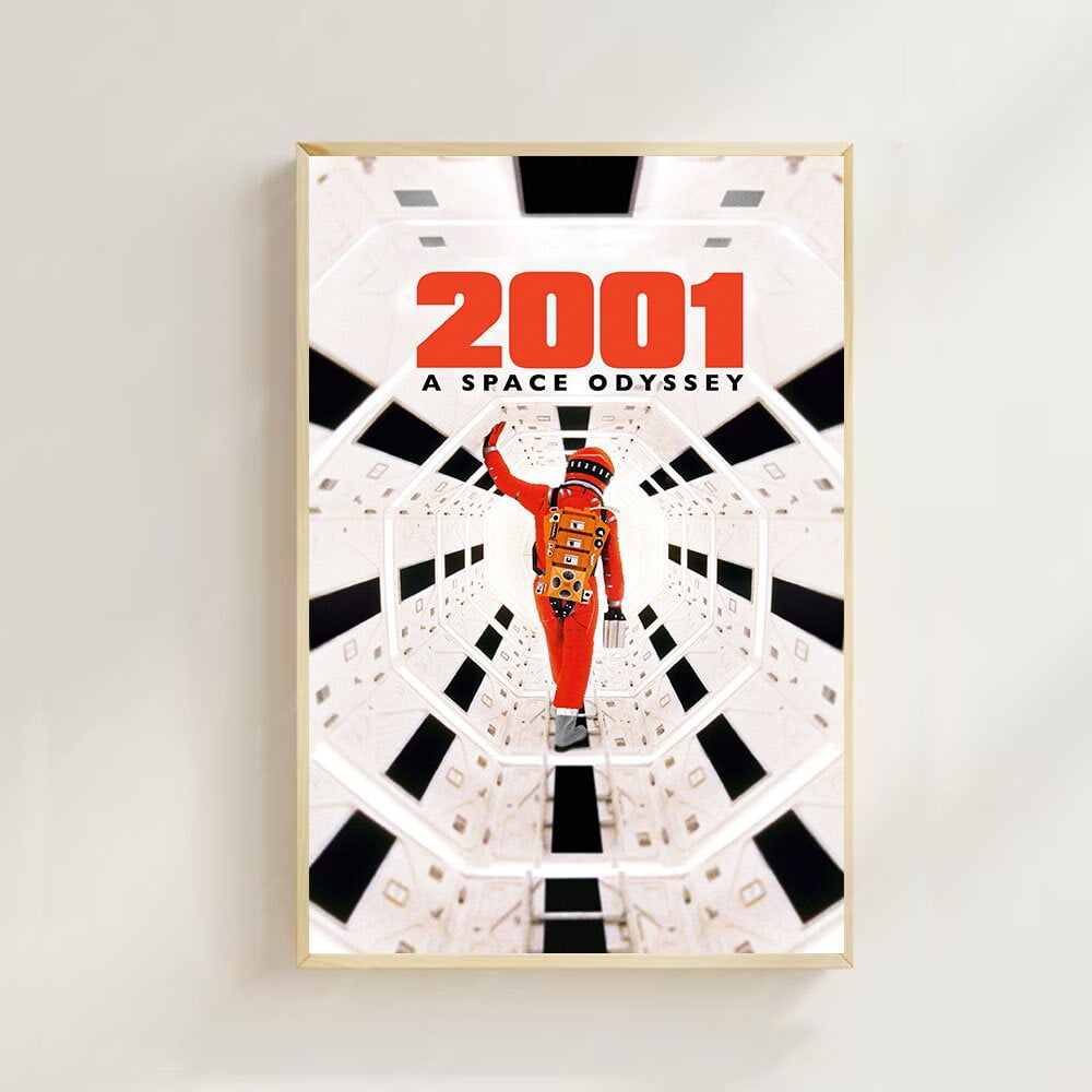 2001 A Space Odyssey (1968) Movie Poster Art printing, Home decor, Art ...