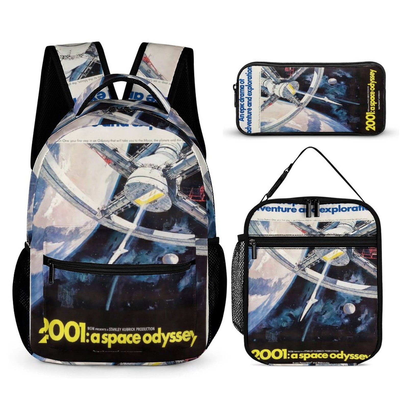 2001 A Space Odyssey (2) Lightweight Laptop Travel Backpack For Adults ...