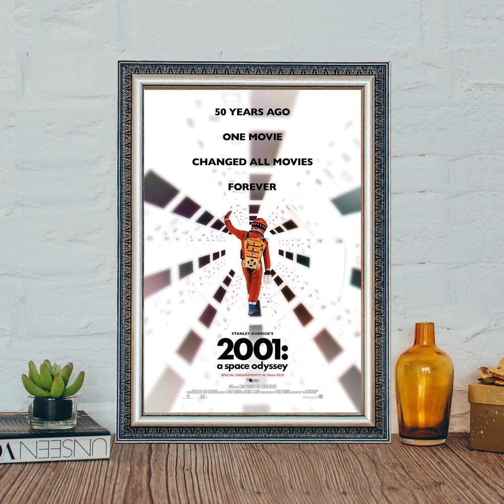 2001 A Space Odyssey Movie Poster, 2001 A Space Odyssey Classic Science ...