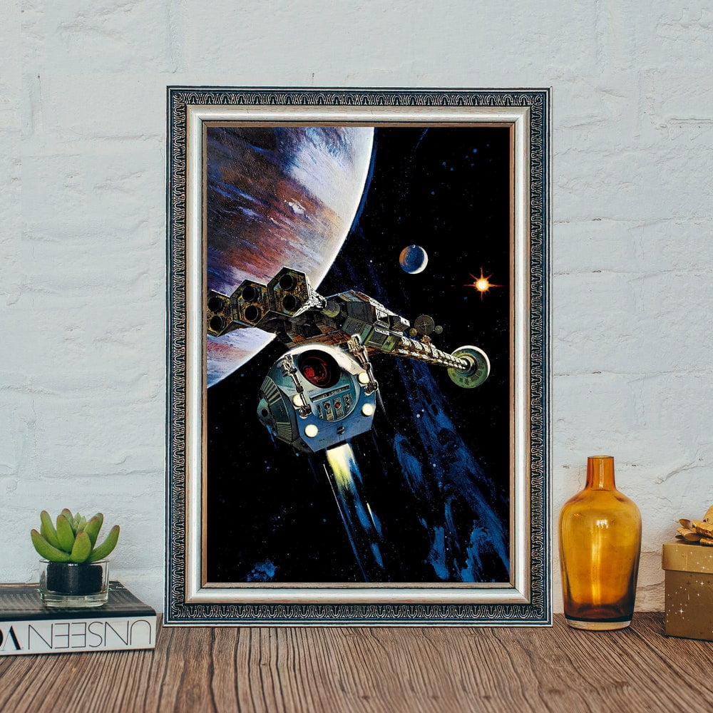 2001 A Space Odyssey Movie Poster, Classic Movie 2001 A Space Odyssey ...
