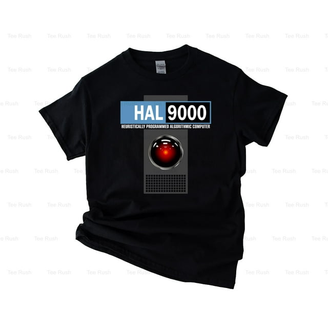 2001 A Space Odyssey Stanley Kubrick Movie Sci Fi HAL Red Eye,T-Shirt ...