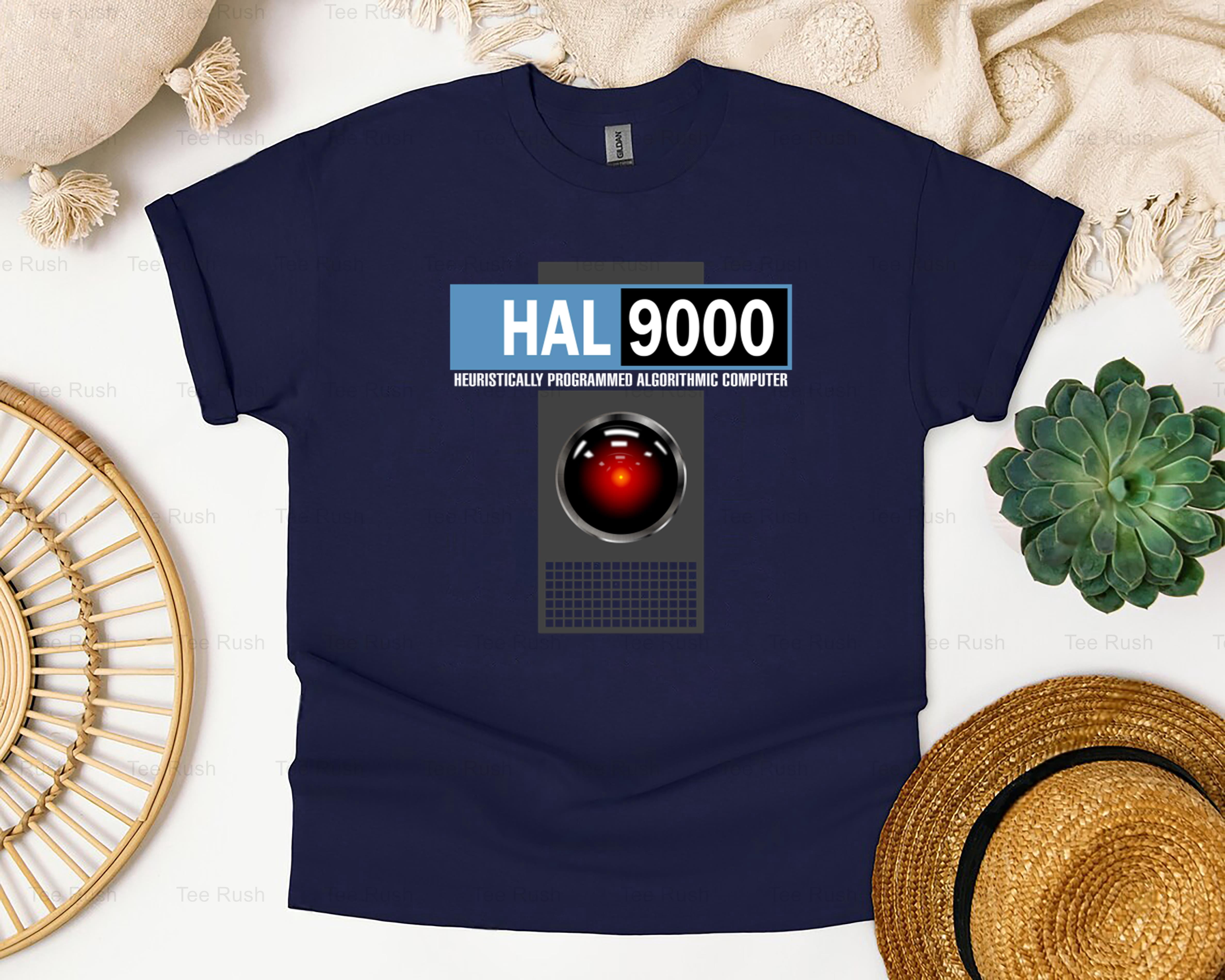 2001 A Space Odyssey Stanley Kubrick Movie Sci Fi HAL Red Eye,T-Shirt ...