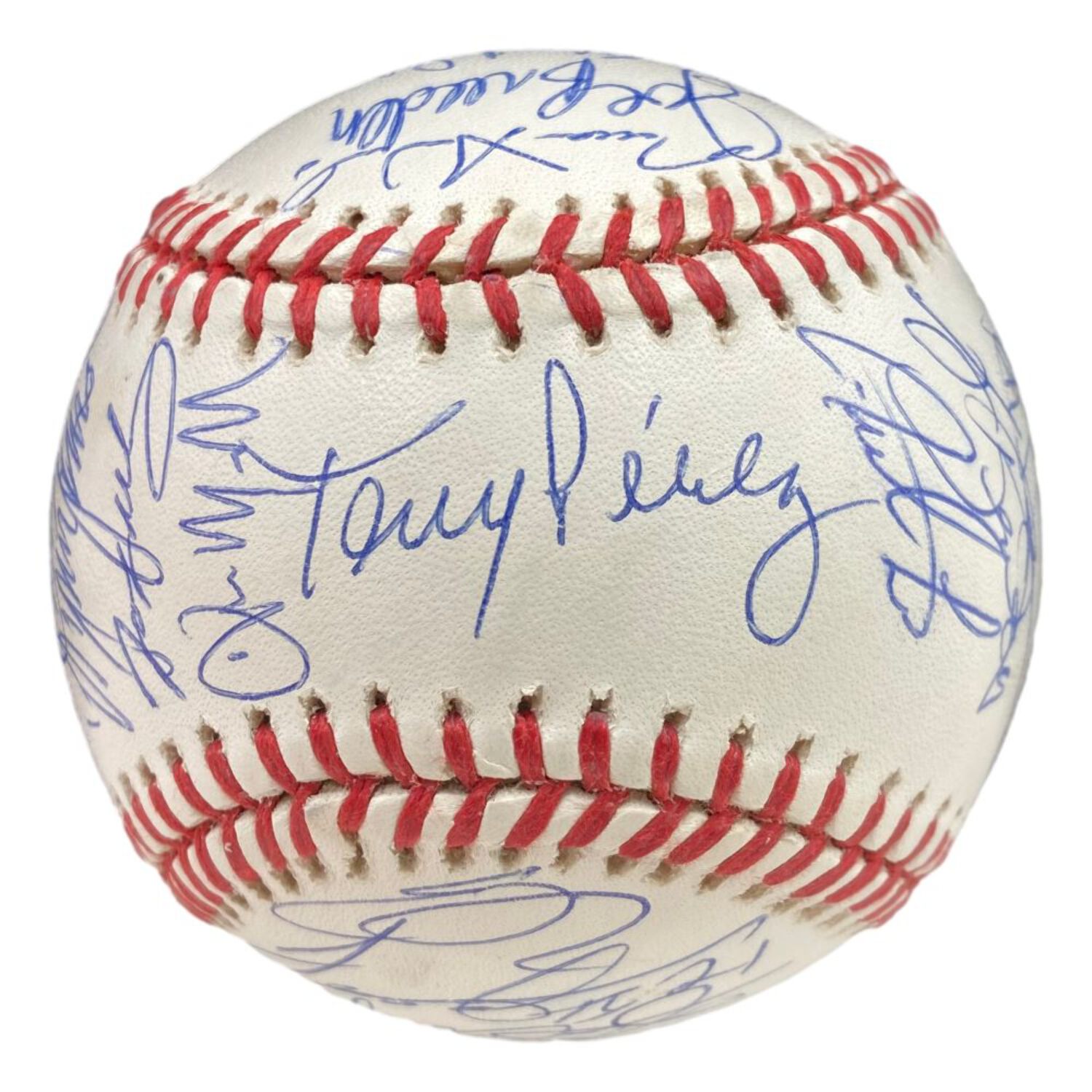 2001 Florida Marlins (32) Team Signed Rawlings Official MLB Baseball ...