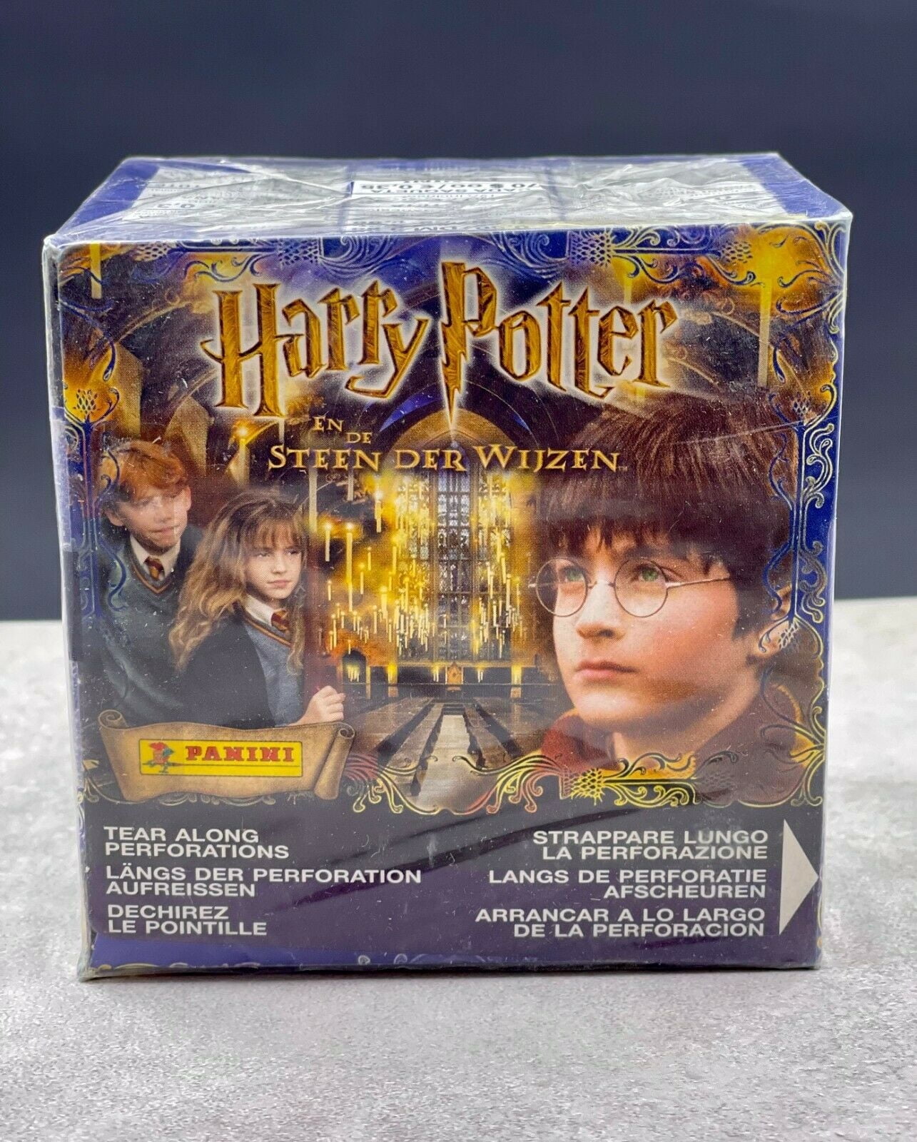 2001 Panini Harry Potter and the Philosopher's Stone Sealed Box 50 ...