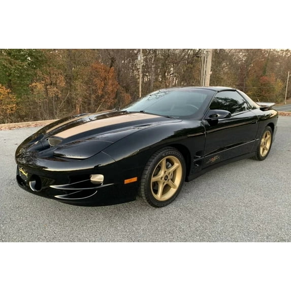 2001 Pontiac Firebird Trans Am SLP Firehawk 10th Ann | 24"x36" POSTER ...
