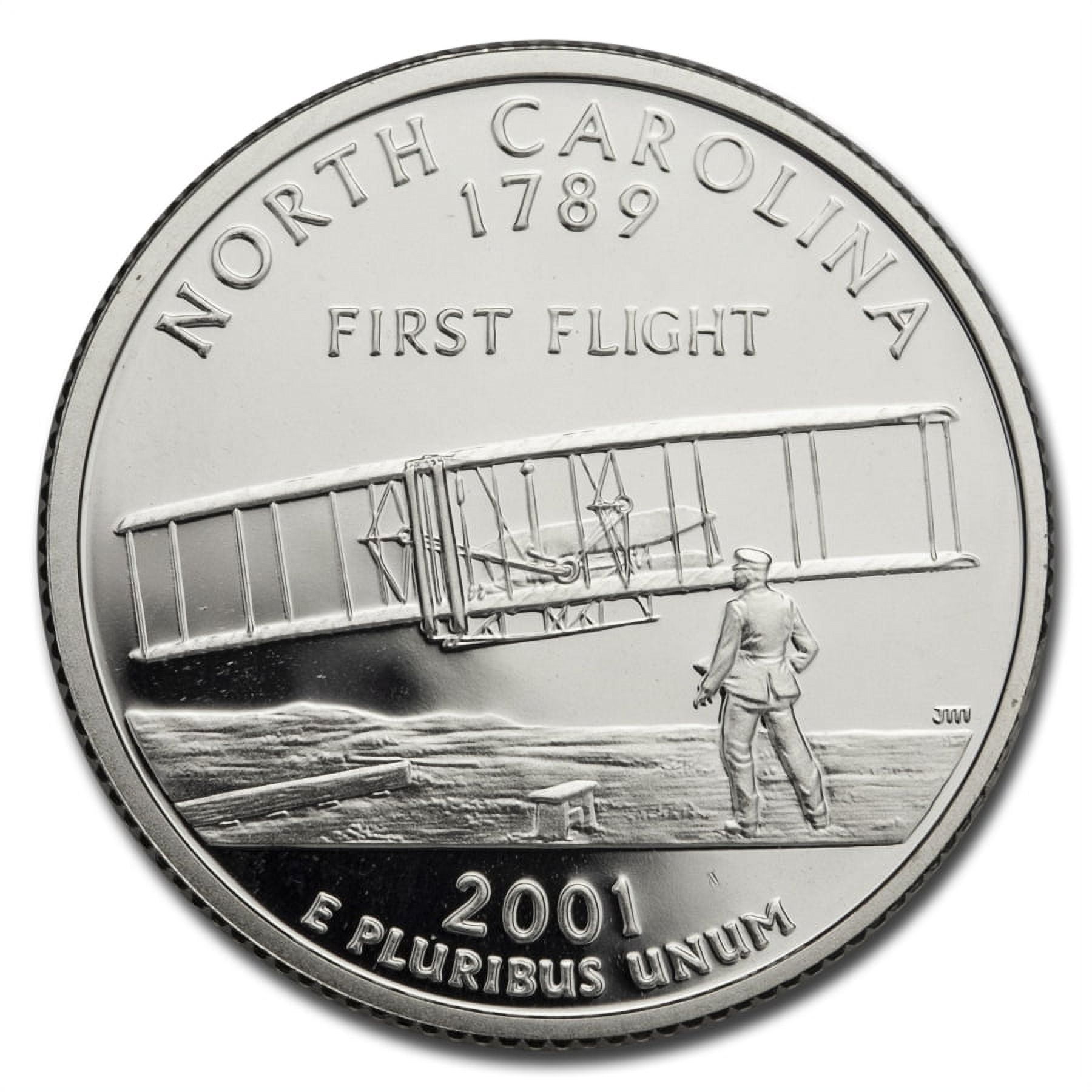 2001-S North Carolina State Quarter Gem Proof (Silver) - Walmart.com