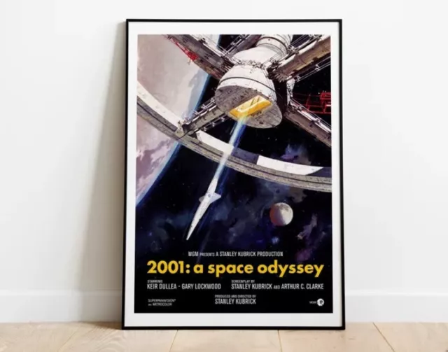 2001: A Space Odyssey, Stanley Kubrick, 1968 - Retro Vintage Movie ...