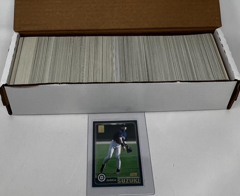 2001 Topps Baseball Hand Collated Complete Set 1-791 Ichiro Rookie ...