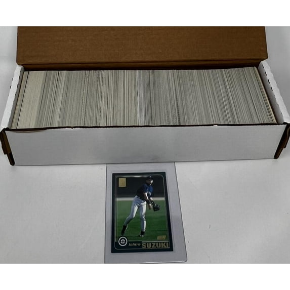 2001 Topps Baseball Hand Collated Complete Set 1-791 Ichiro Rookie ...